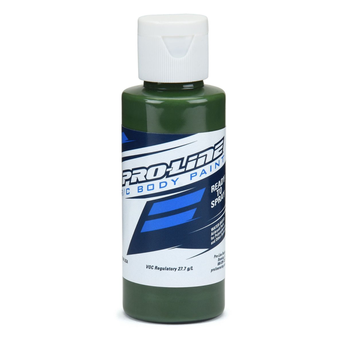 Mil Spec Green - 60ml - Pro-Line Air Brush Lexan Maling - Hobbykarl.dk