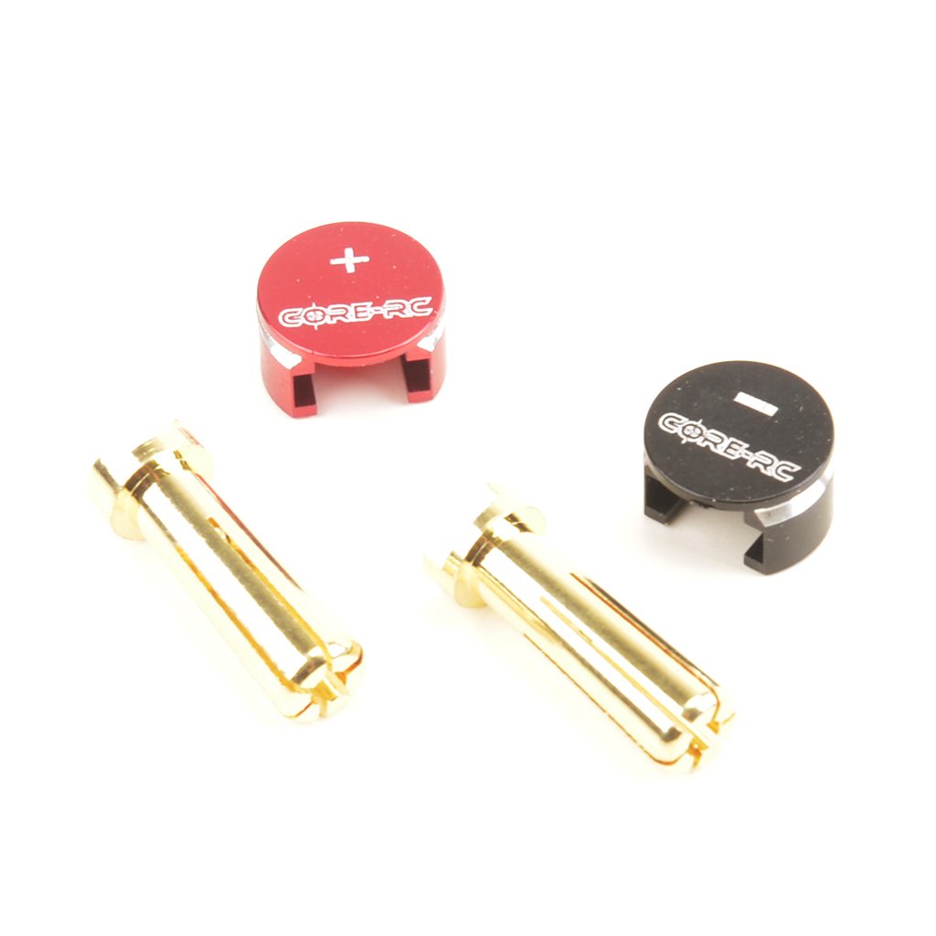 Low Pro Heatsink Bullet Plugs - 5mm - Stik - Hobbykarl.dk