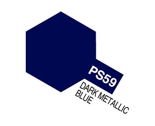 PS-59 Dark Metallic Blue - PS - Maling (Lexan) - Hobbykarl.dk